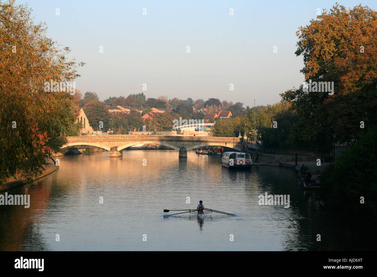 maidstone town centre road bridge over river medway kent england uk gb ...
