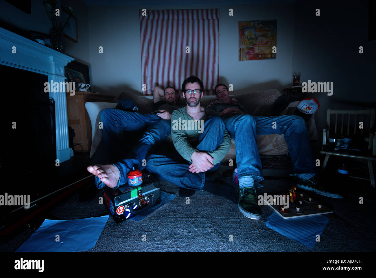 Boy's night in Stock Photo - Alamy