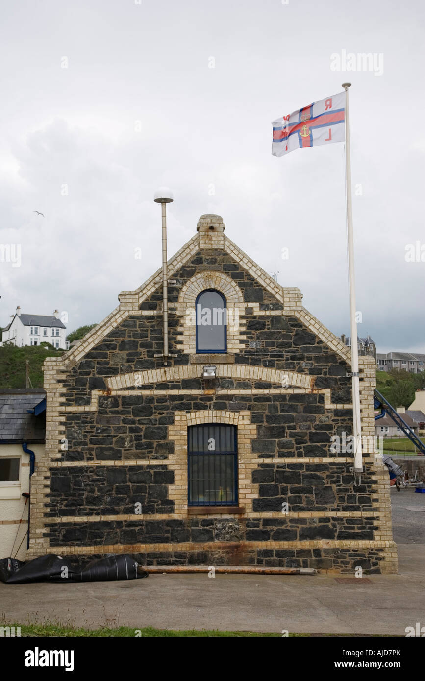 Lifeboat station Portpatrick Dumfries and Galloway Scotland Stock Photo ...