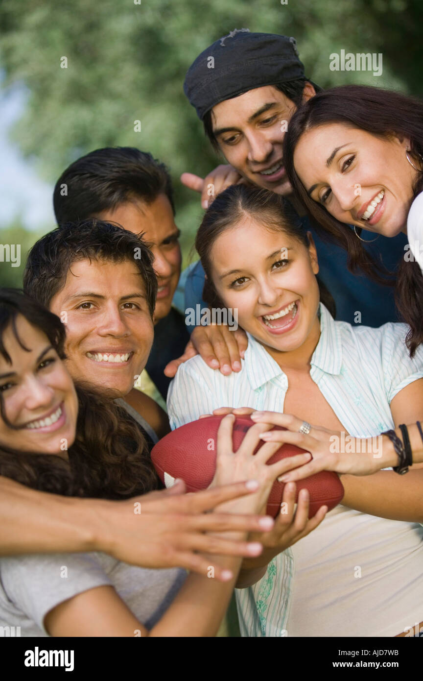 Football smiling headshot hi-res stock photography and images - Alamy