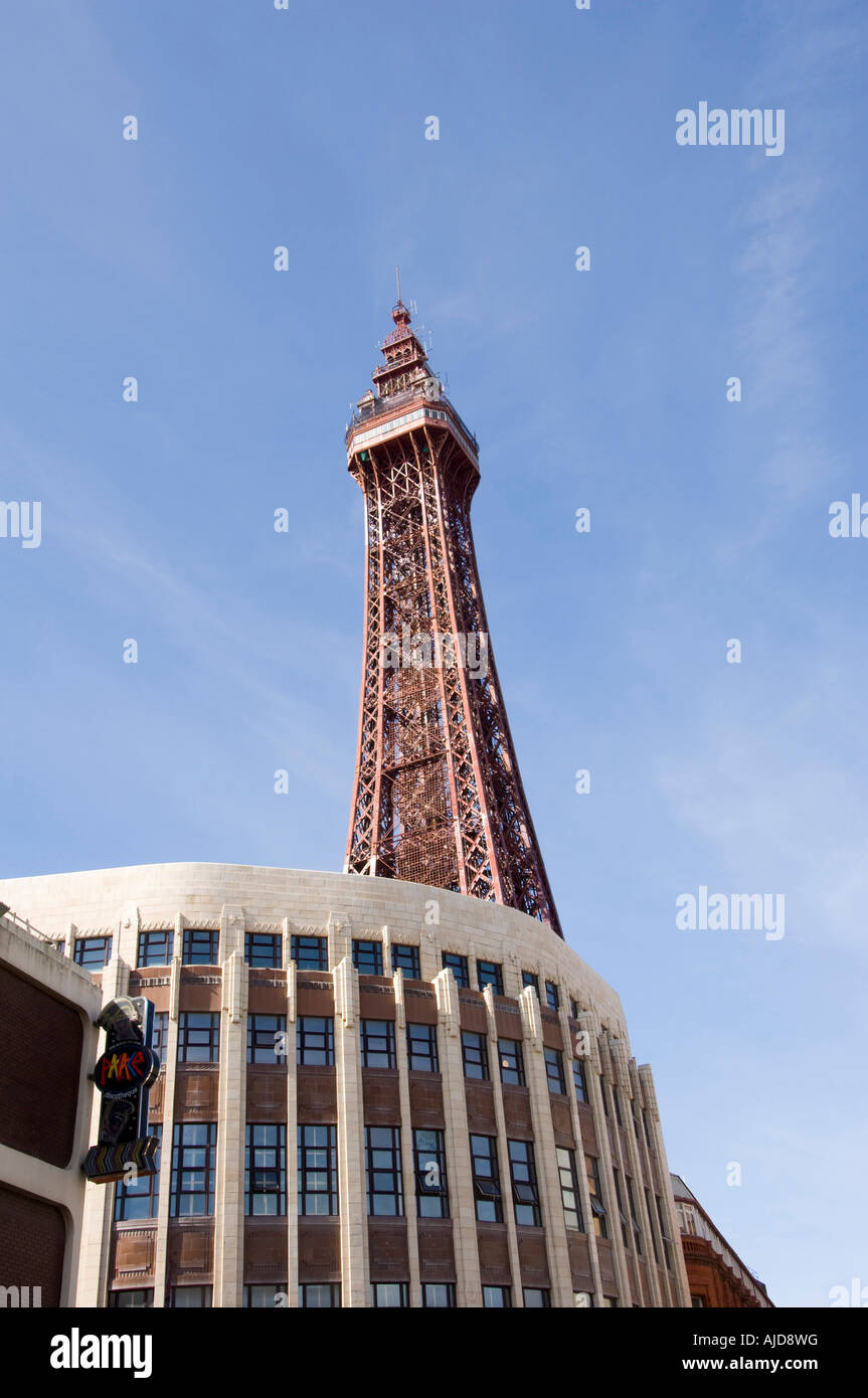 Blackpool Tower Lancashire built my Maxwell and Tuke Stock Photo - Alamy