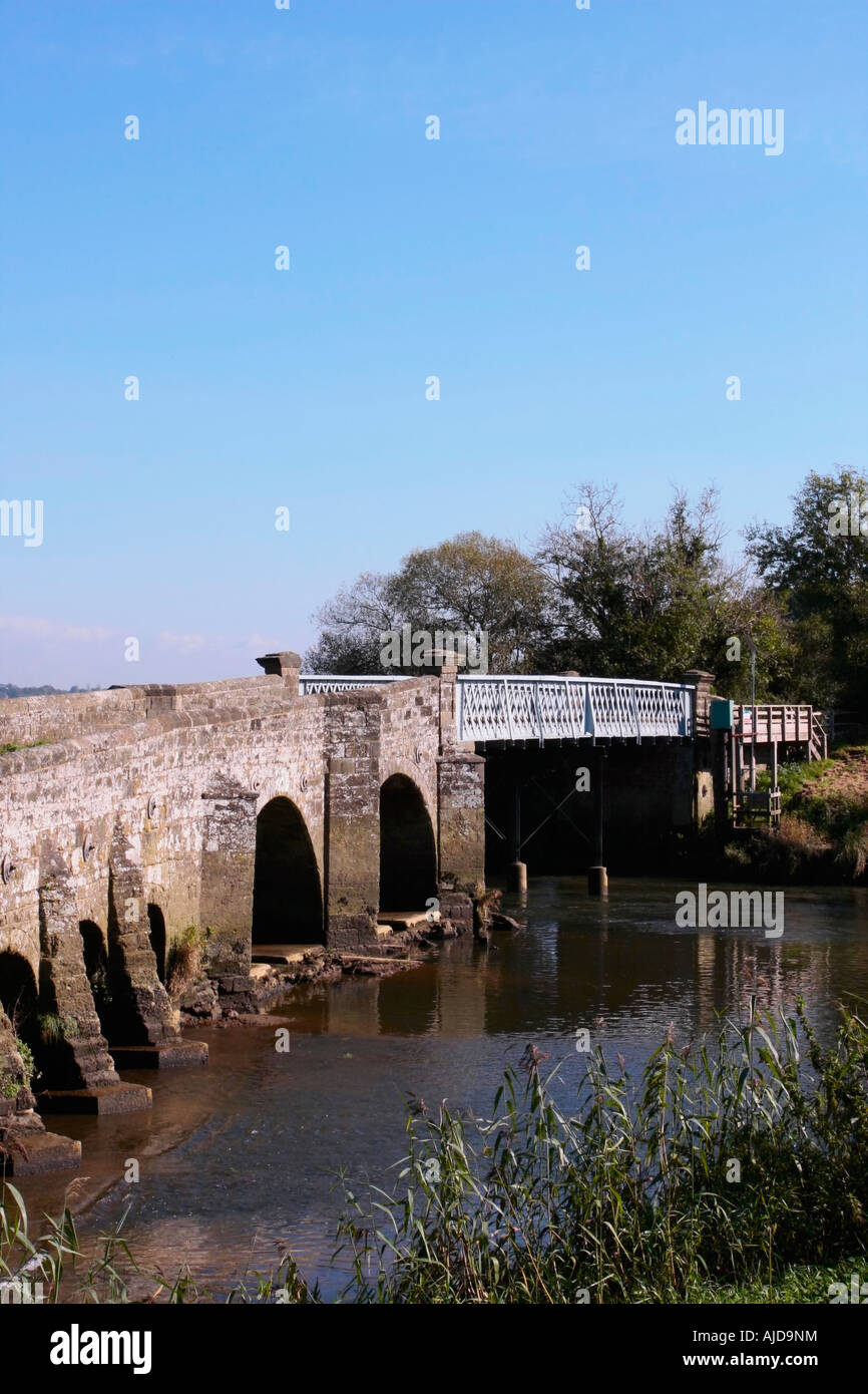 Greatham Bridge over the River Arun, near Coldwaltham, West Sussex ...
