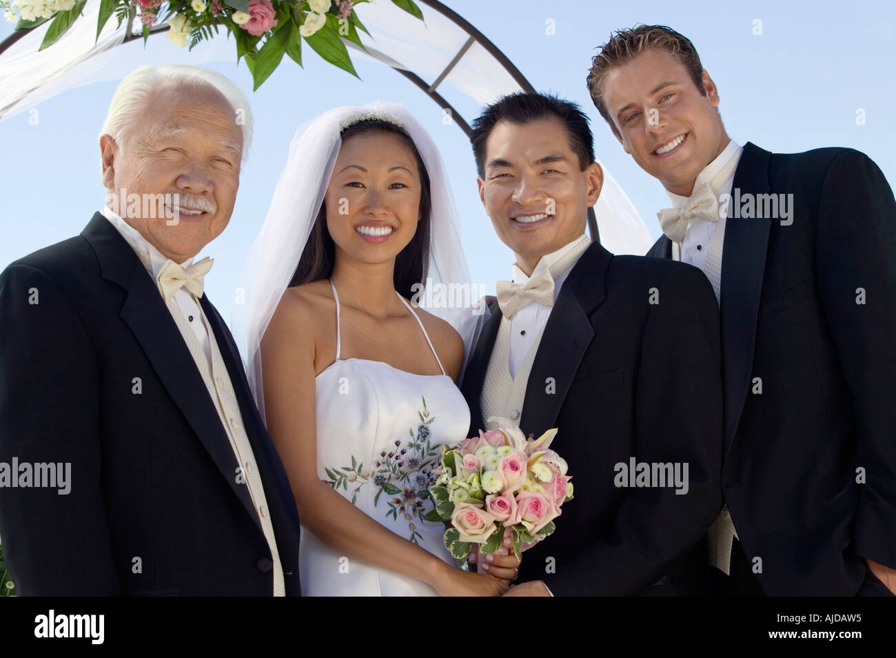 Four best men hi-res stock photography and images - Alamy