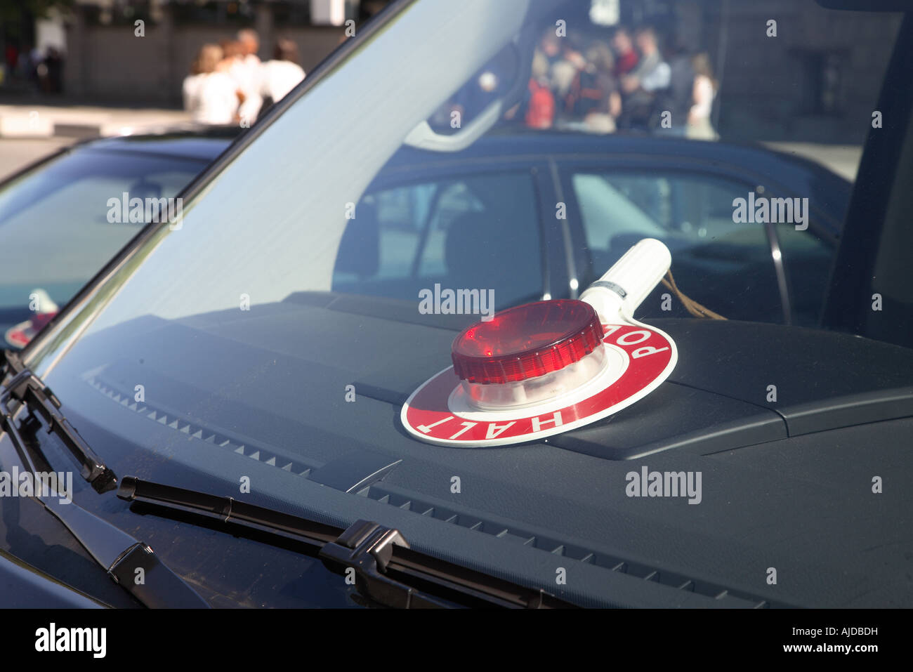 Berlin Polizei Police Stock Photo - Alamy