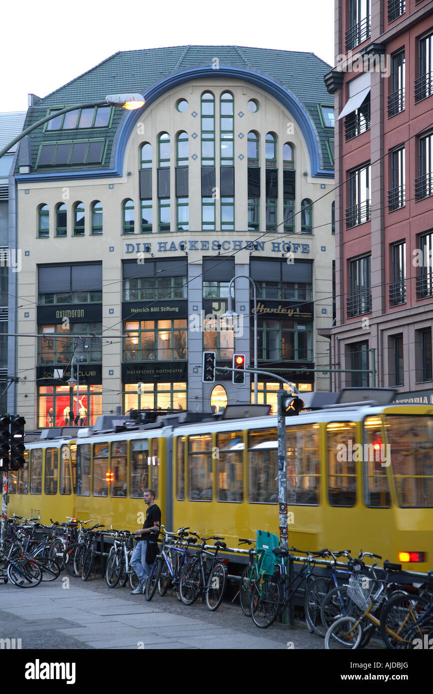 Hackescher markt hackesche hoefe berlin hi-res stock photography and ...