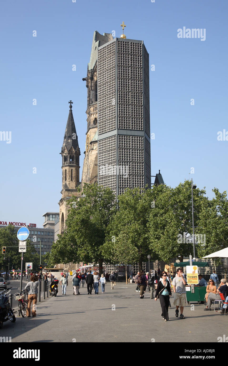 Berlin Emperor William Memorial Church Kirche Breitscheidplatz ...