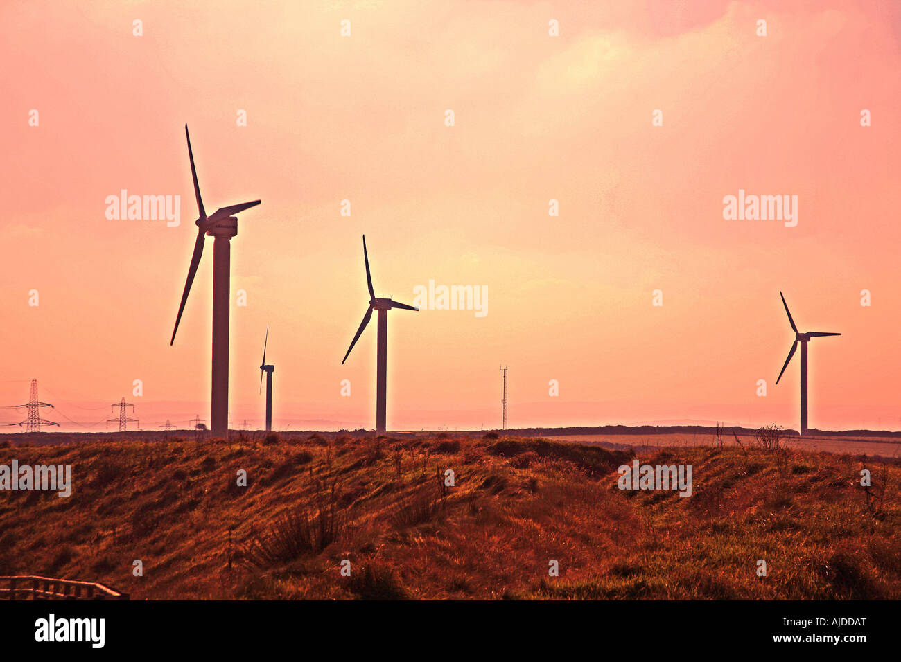 Delabole turbines hi-res stock photography and images - Alamy