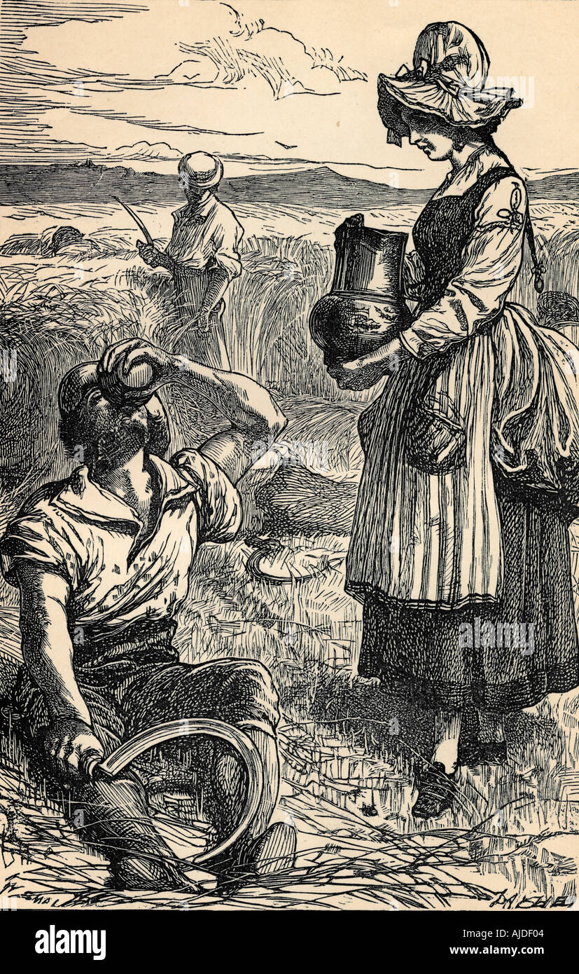 Farm workers 19th century hi-res stock photography and images - Alamy