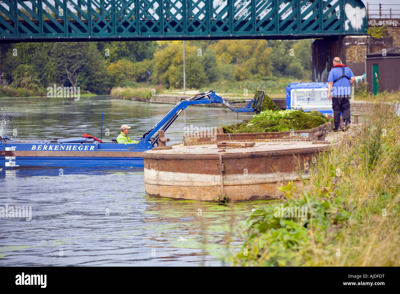 Cleaning of the river hi-res stock photography and images - Alamy