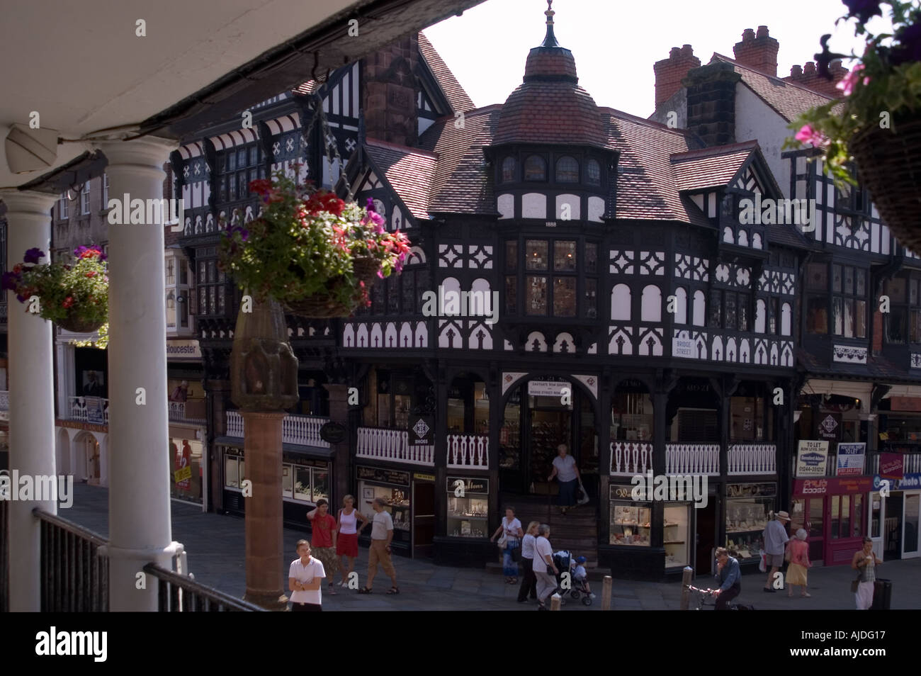 The Rows Chester Stock Photo - Alamy