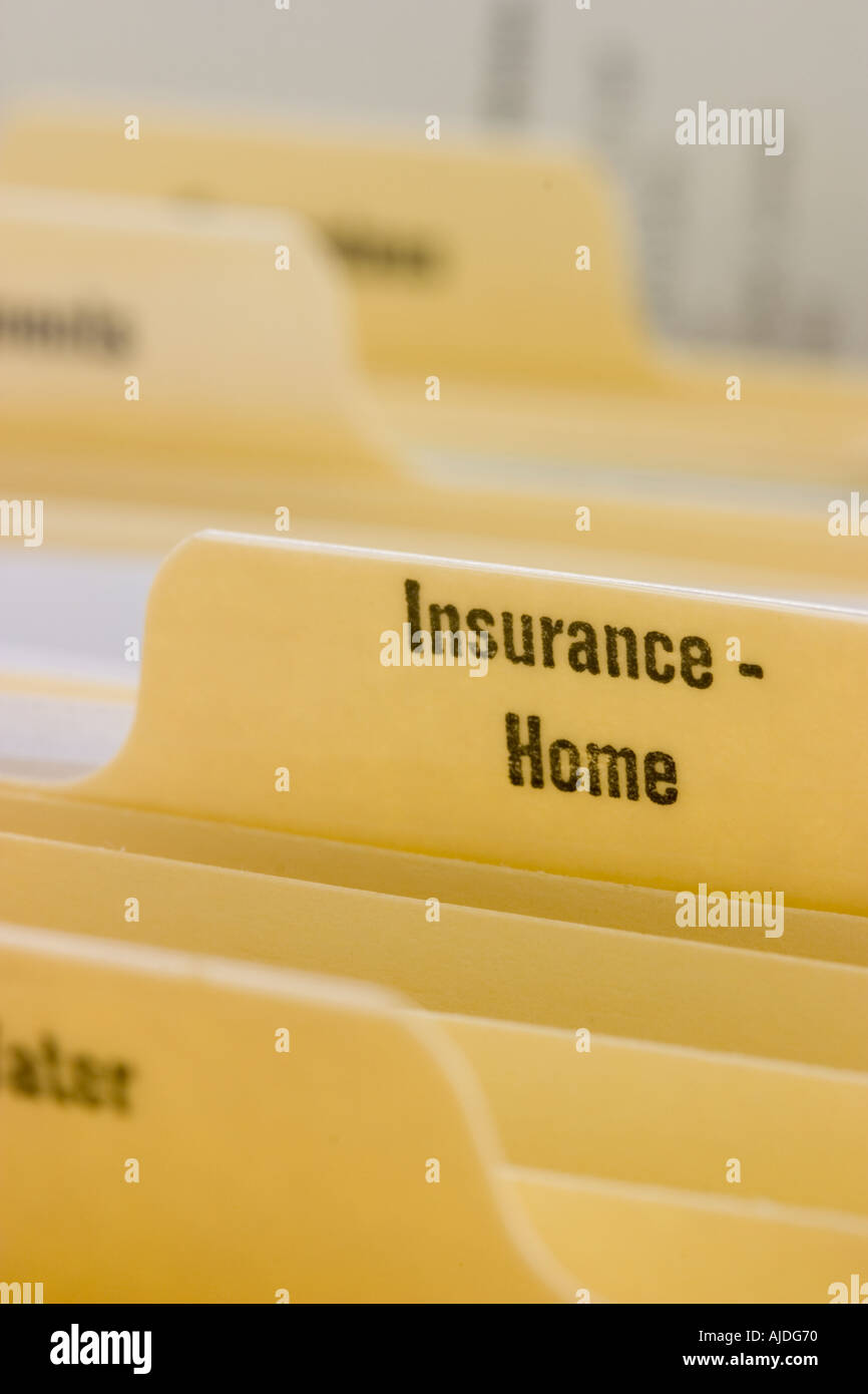 Tabbed file divider hi-res stock photography and images - Alamy