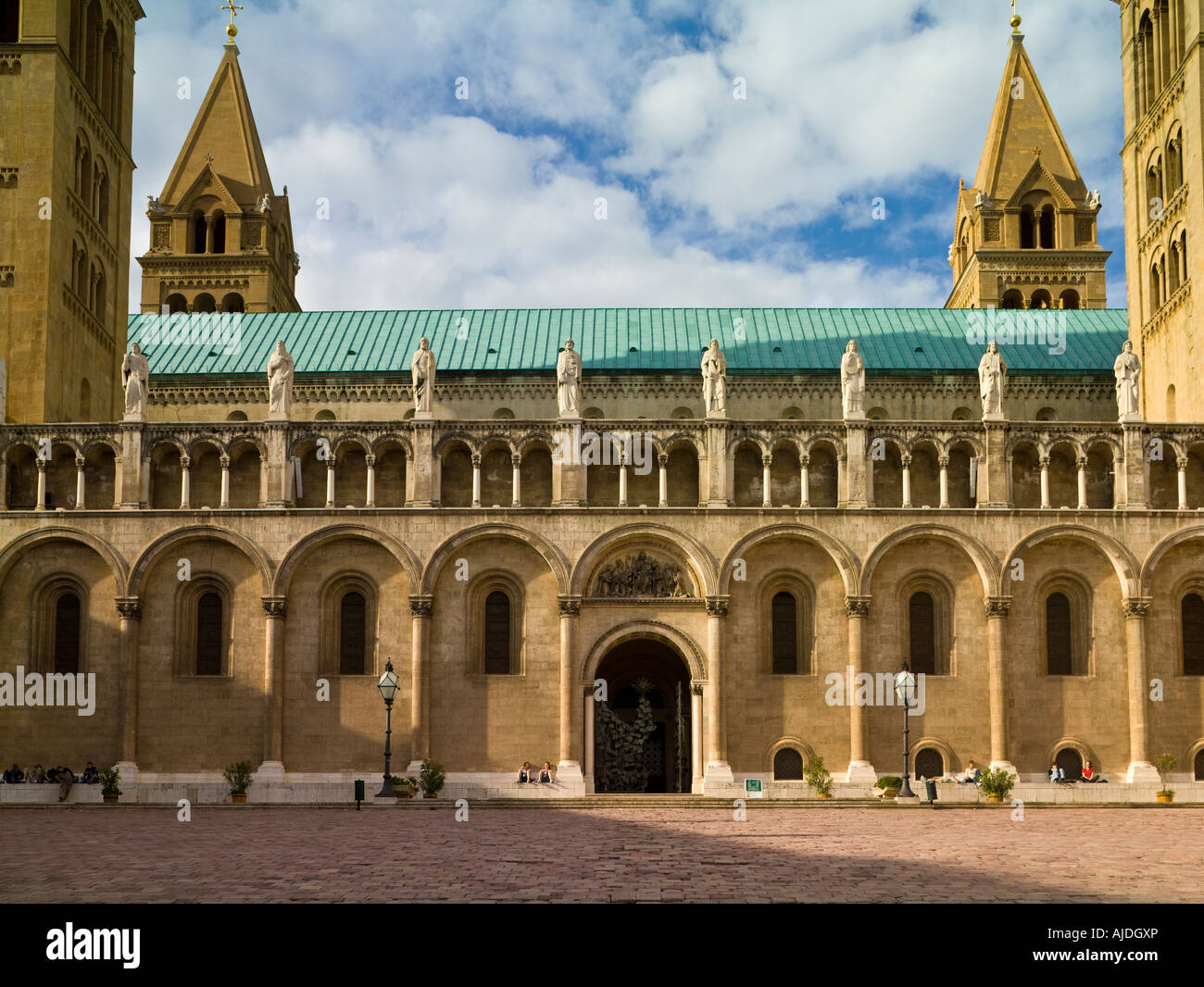 Pecs cathedral exterior hi-res stock photography and images - Alamy