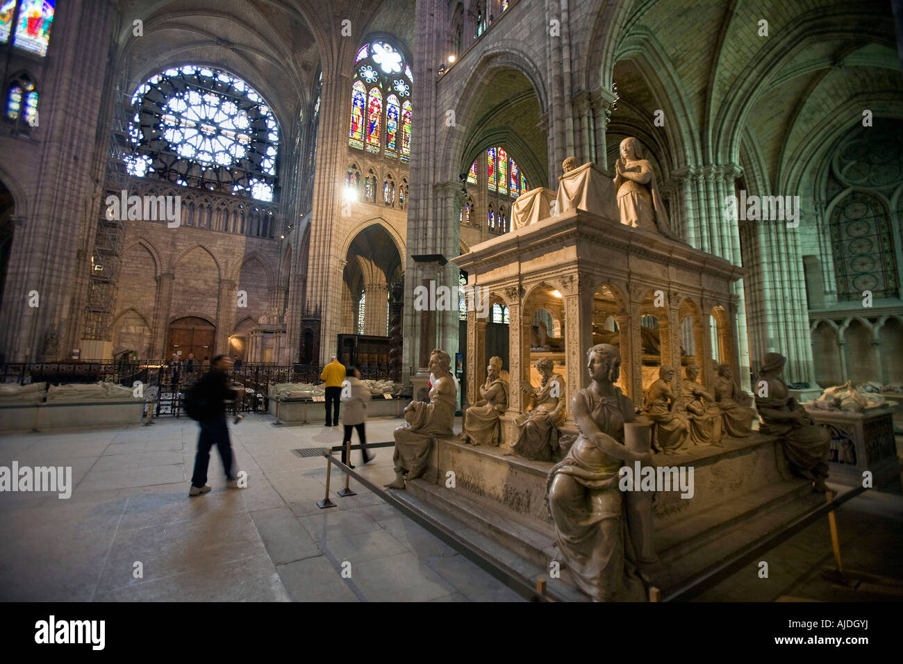 Basilica of Saint Denis the burial site of almost all the French ...