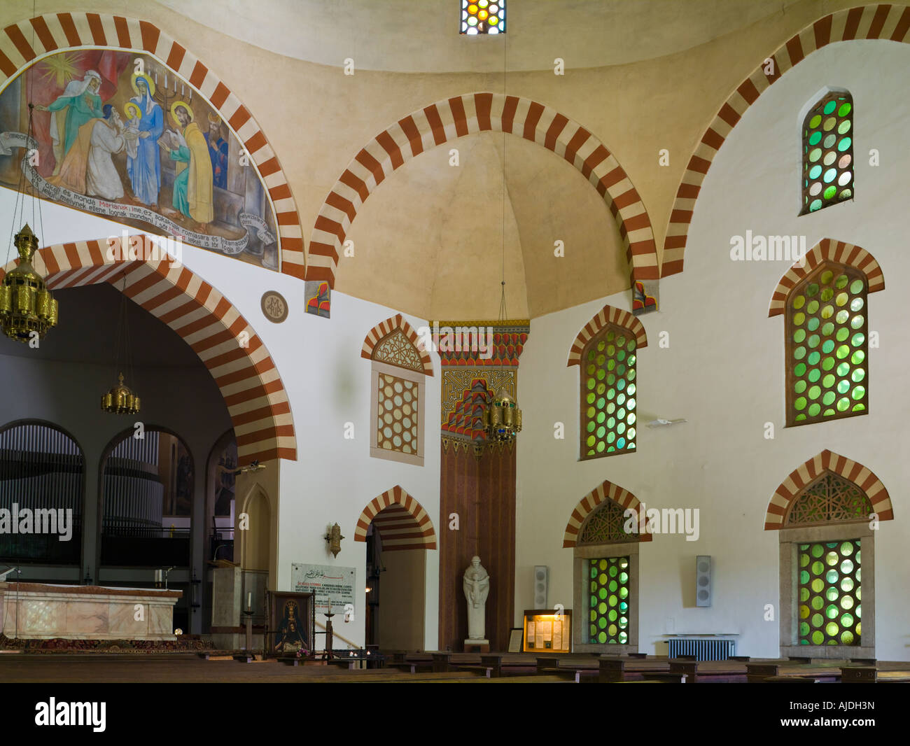 Mosque of Pasha Gazi Kassim (Gázi Kászim) Pasha, Pecs, Hungary Stock ...