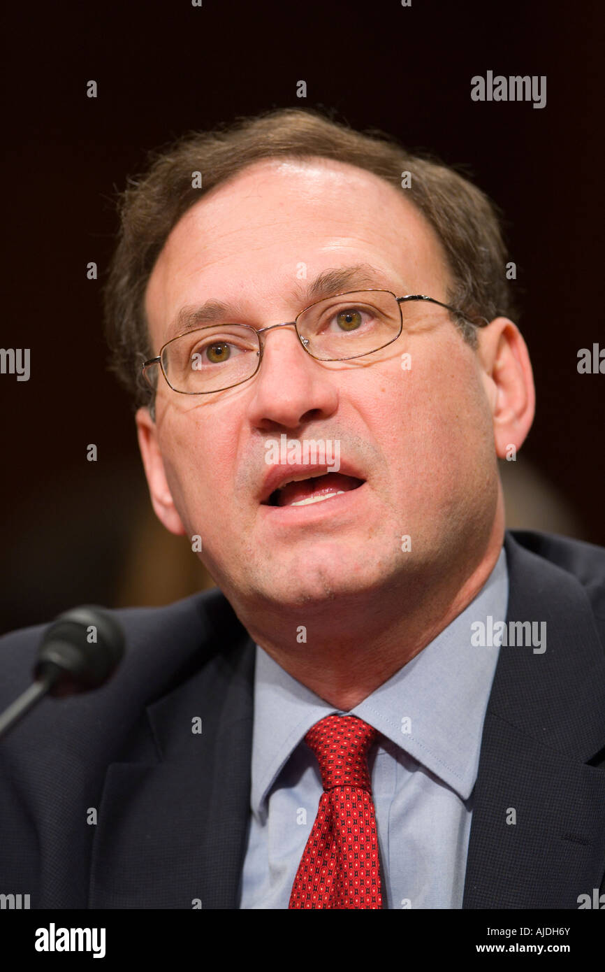 WASHINGTON DC USA Judge Samuel A Alito Jr U S Supreme Court nominee ...
