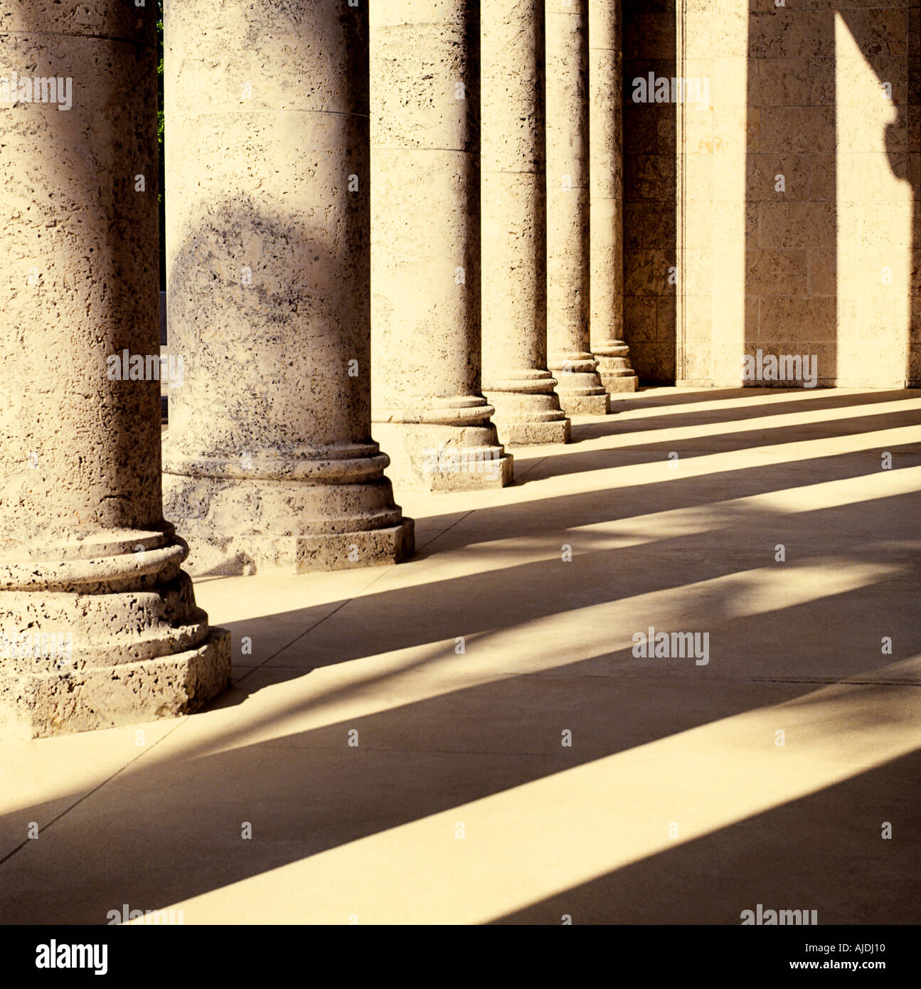 Column's of Justice / Shadow of the Law Stock Photo - Alamy