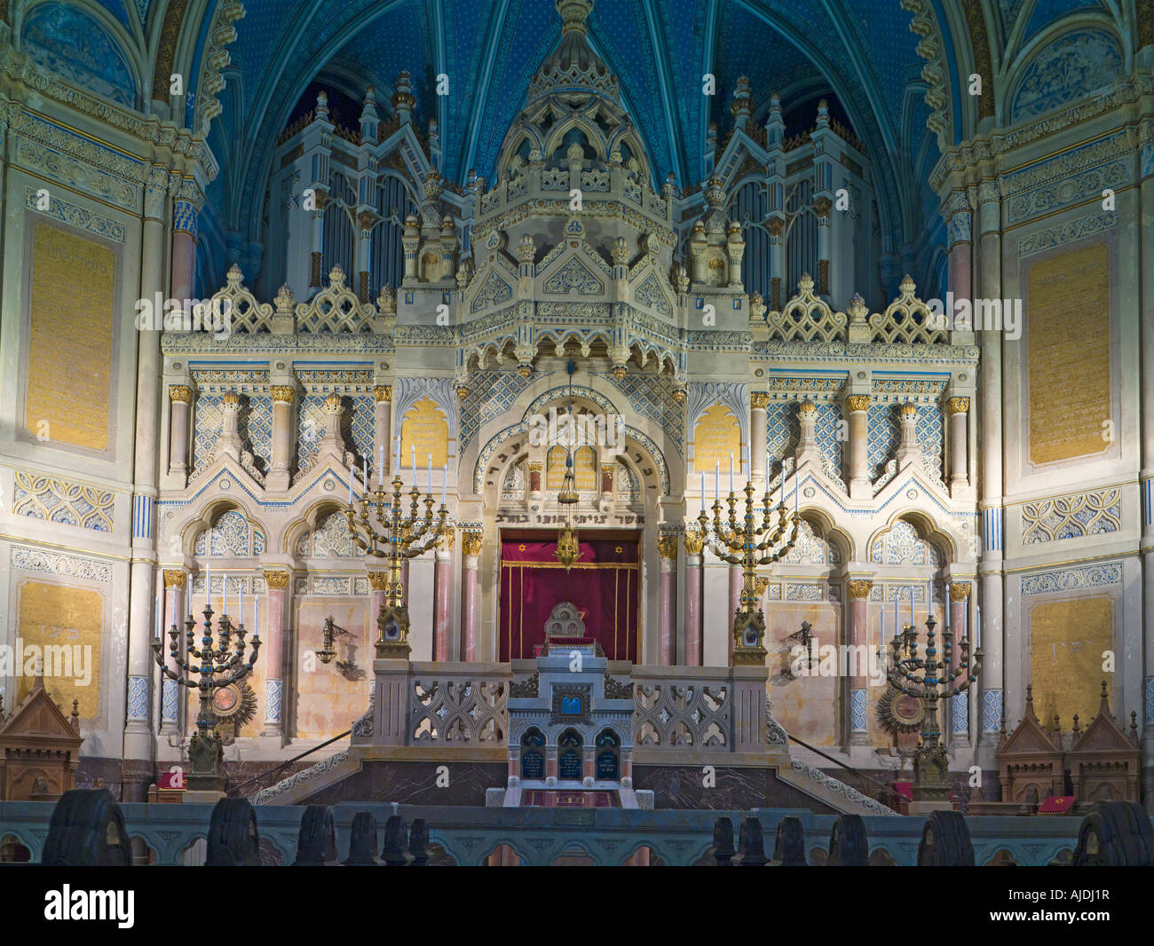 altar, New Synagogue, Szeged, Hungary Stock Photo - Alamy