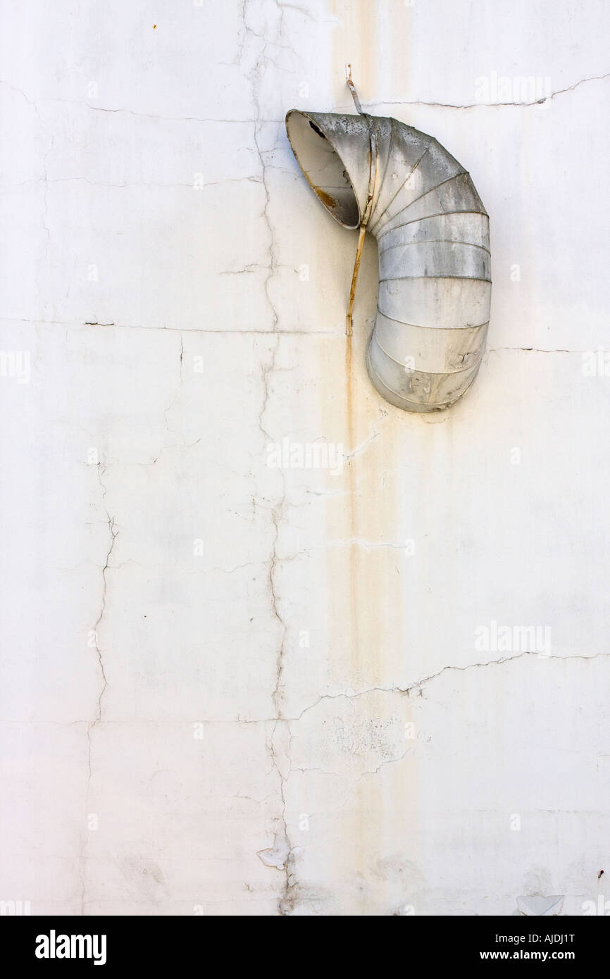 Exhaust pipe in building Stock Photo - Alamy