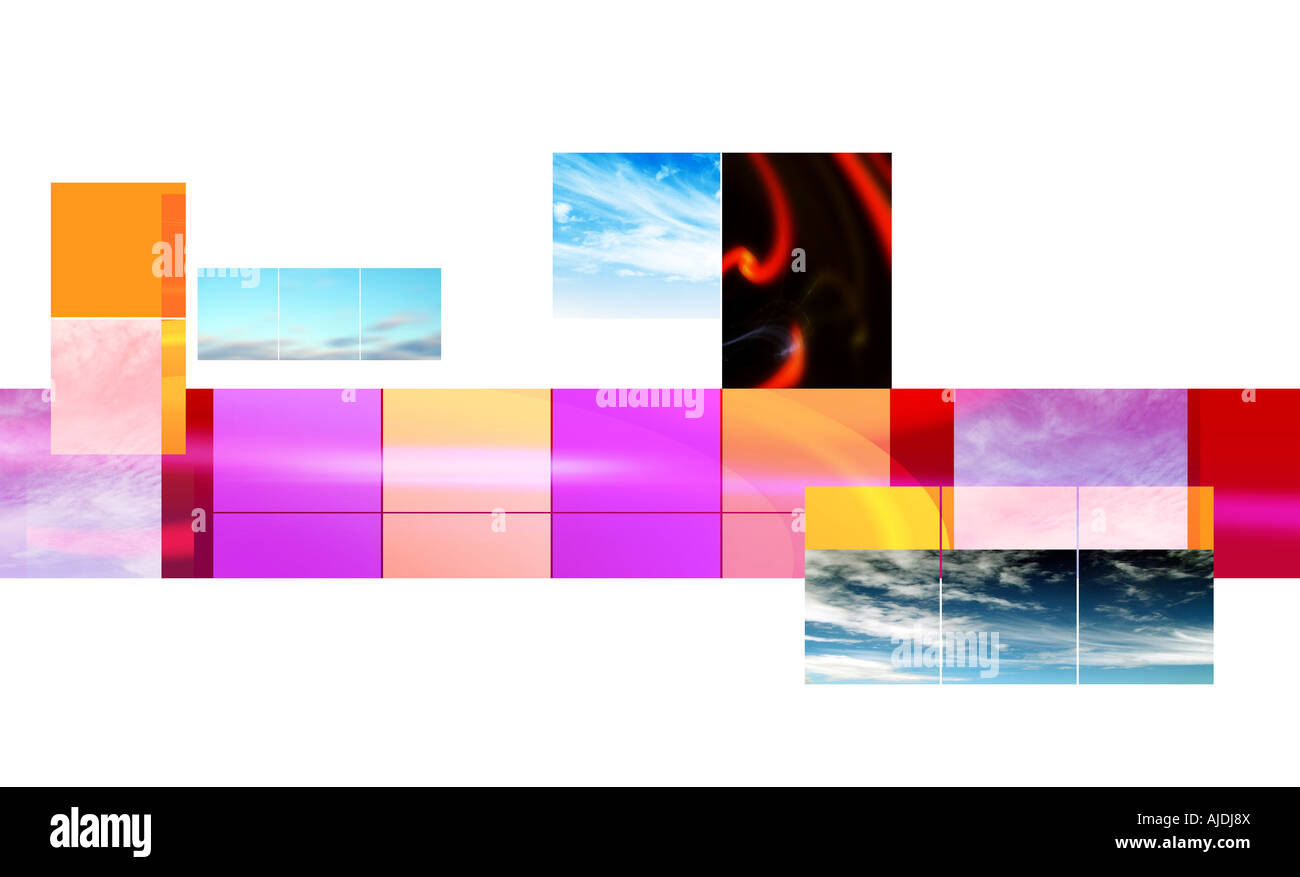 Year sunrise collage hi-res stock photography and images - Alamy