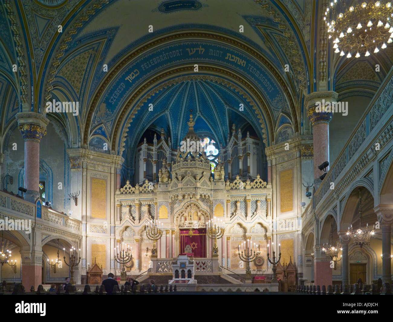 altar, New Synagogue, Szeged, Hungary Stock Photo - Alamy