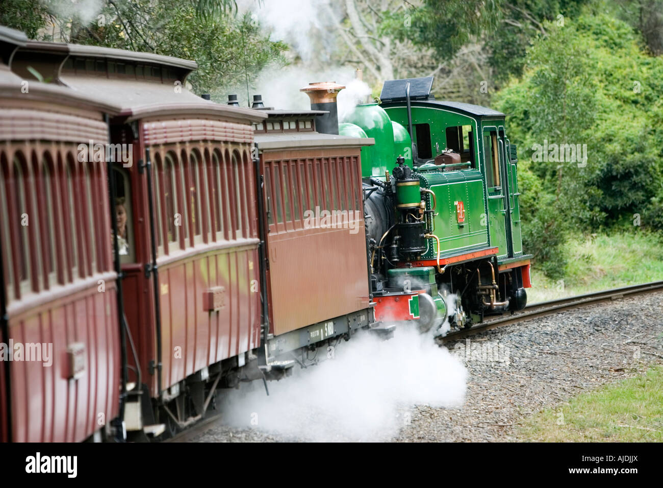Puffing billy steam train ride hi-res stock photography and images - Alamy