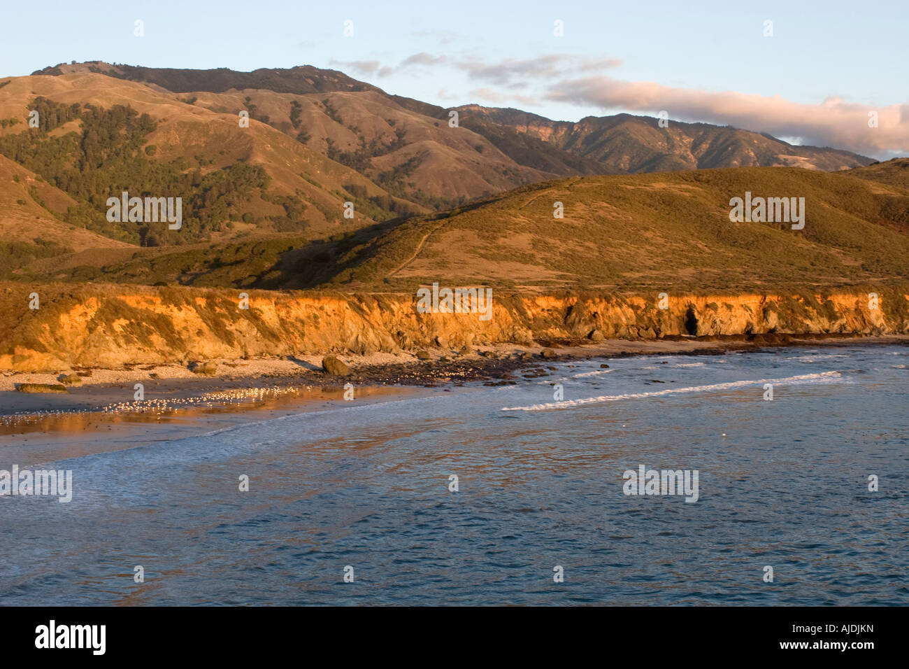 Carmel California ocean sunset Stock Photo - Alamy