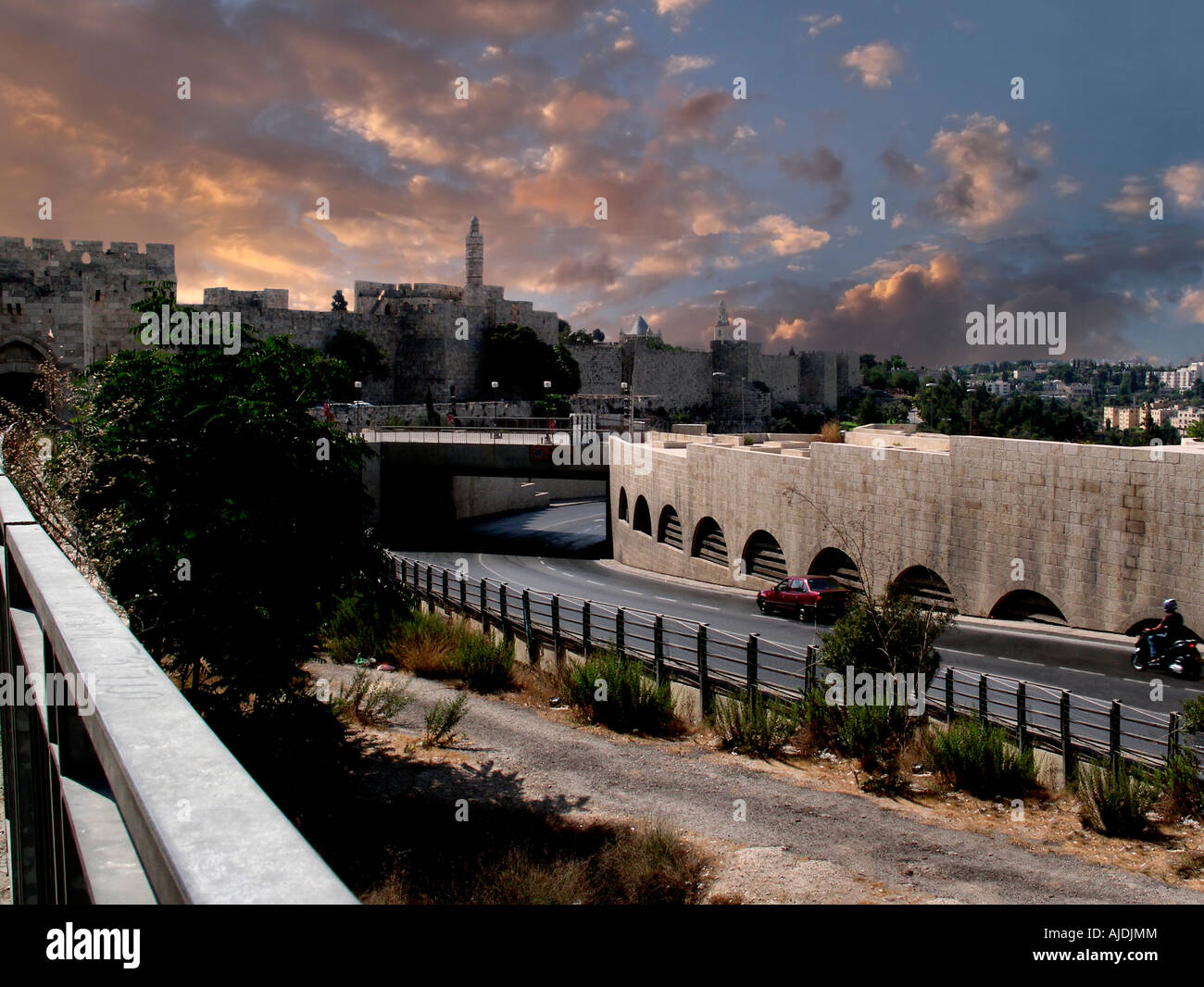 City sun rays in jerusalem hi-res stock photography and images - Alamy