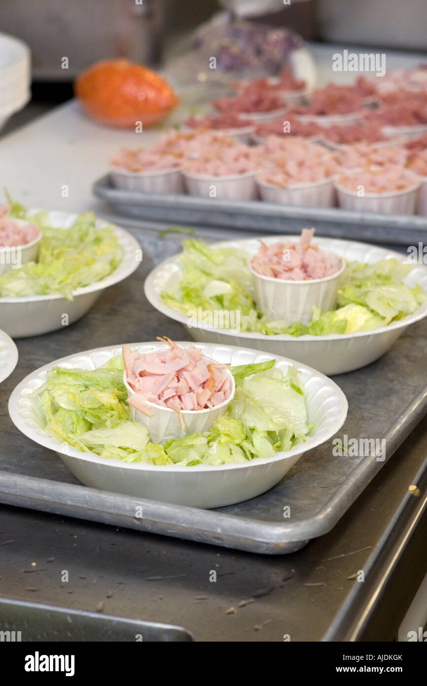 Elementary school cafeteria serve hi-res stock photography and images ...