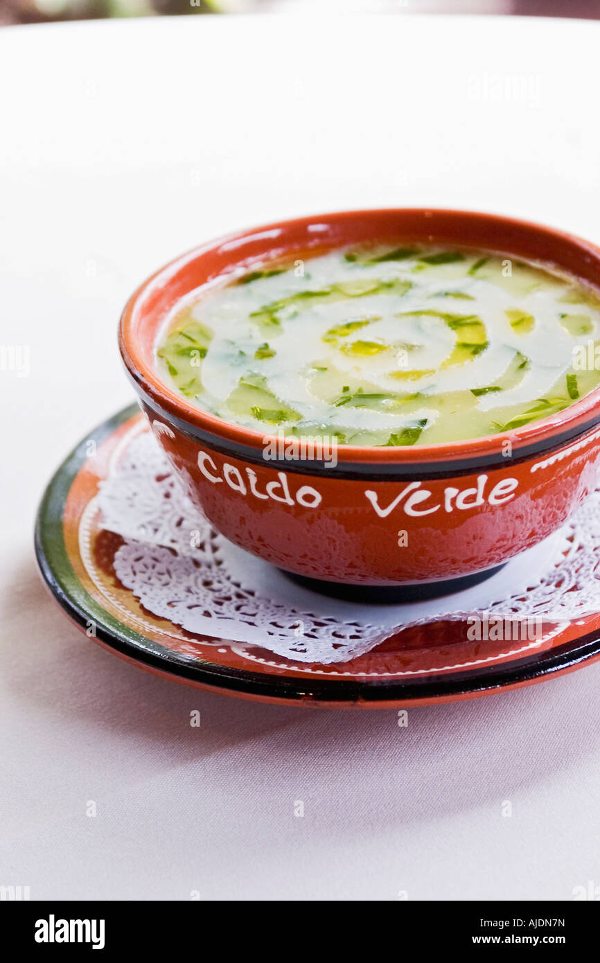 A bowl of soup on table Stock Photo - Alamy