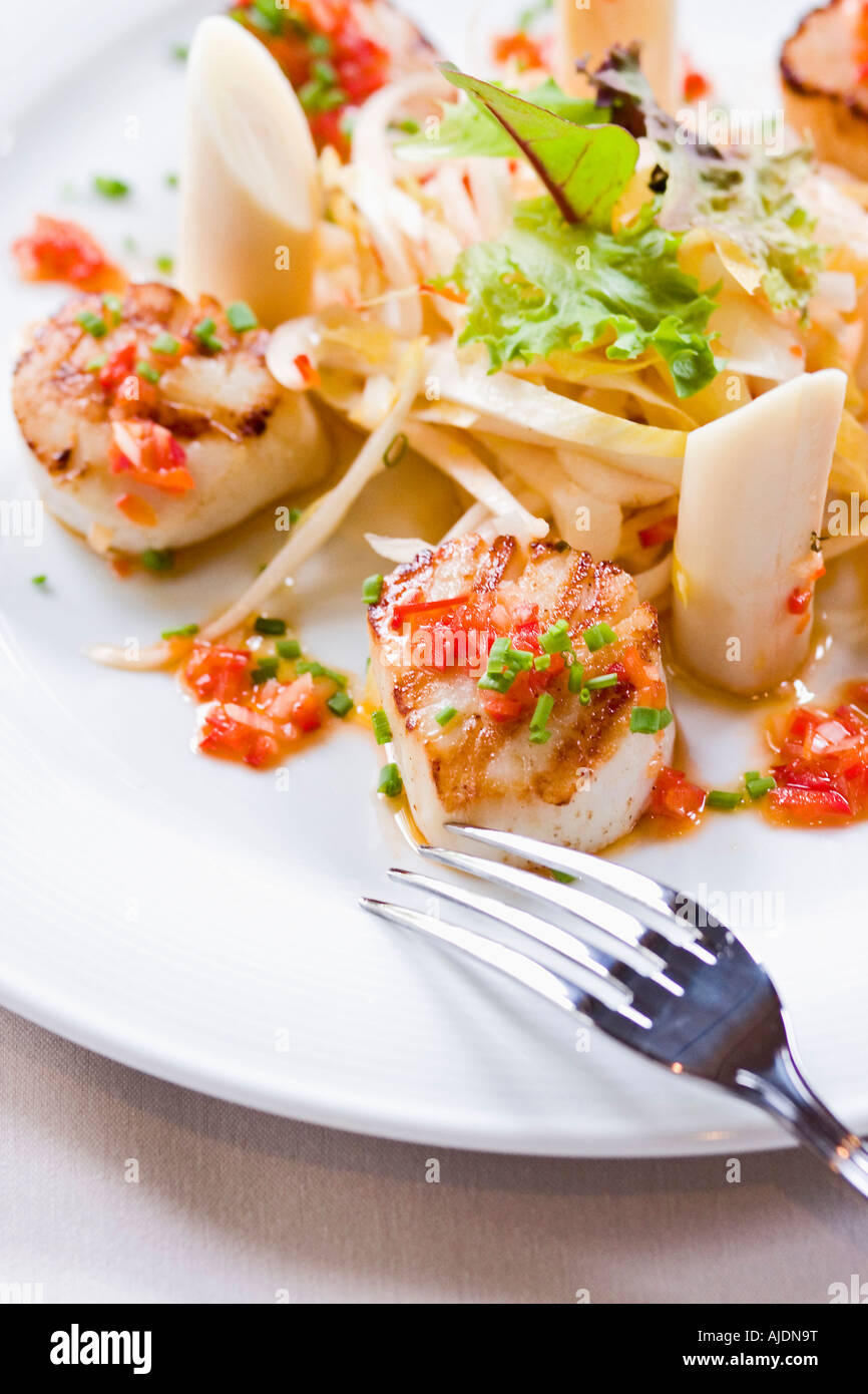Close up of food on plate Stock Photo - Alamy