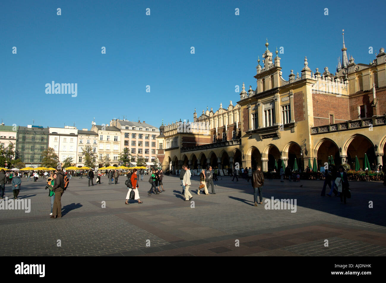 Corn Hall Market Square Krakow Stock Photo - Alamy