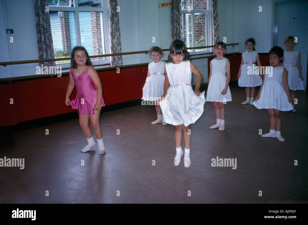 Junior Ballet Class Stock Photo - Alamy