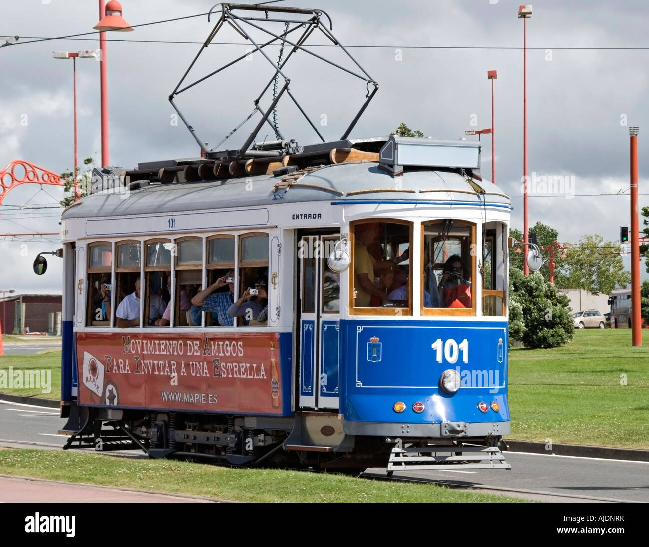 Coruna spain tram hi-res stock photography and images - Alamy