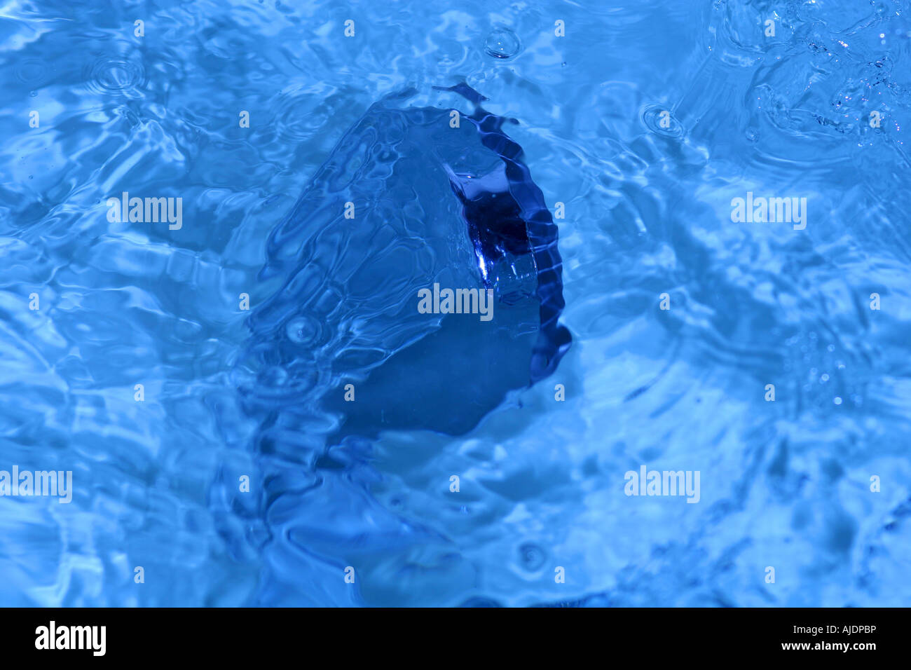 blue fresh water, great for backgrounds or some water issues Stock ...