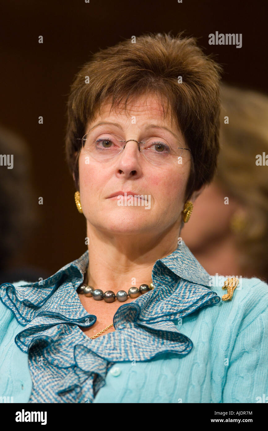 WASHINGTON DC USA Martha Ann Alito wife of Judge Samuel A Alito Jr U S ...