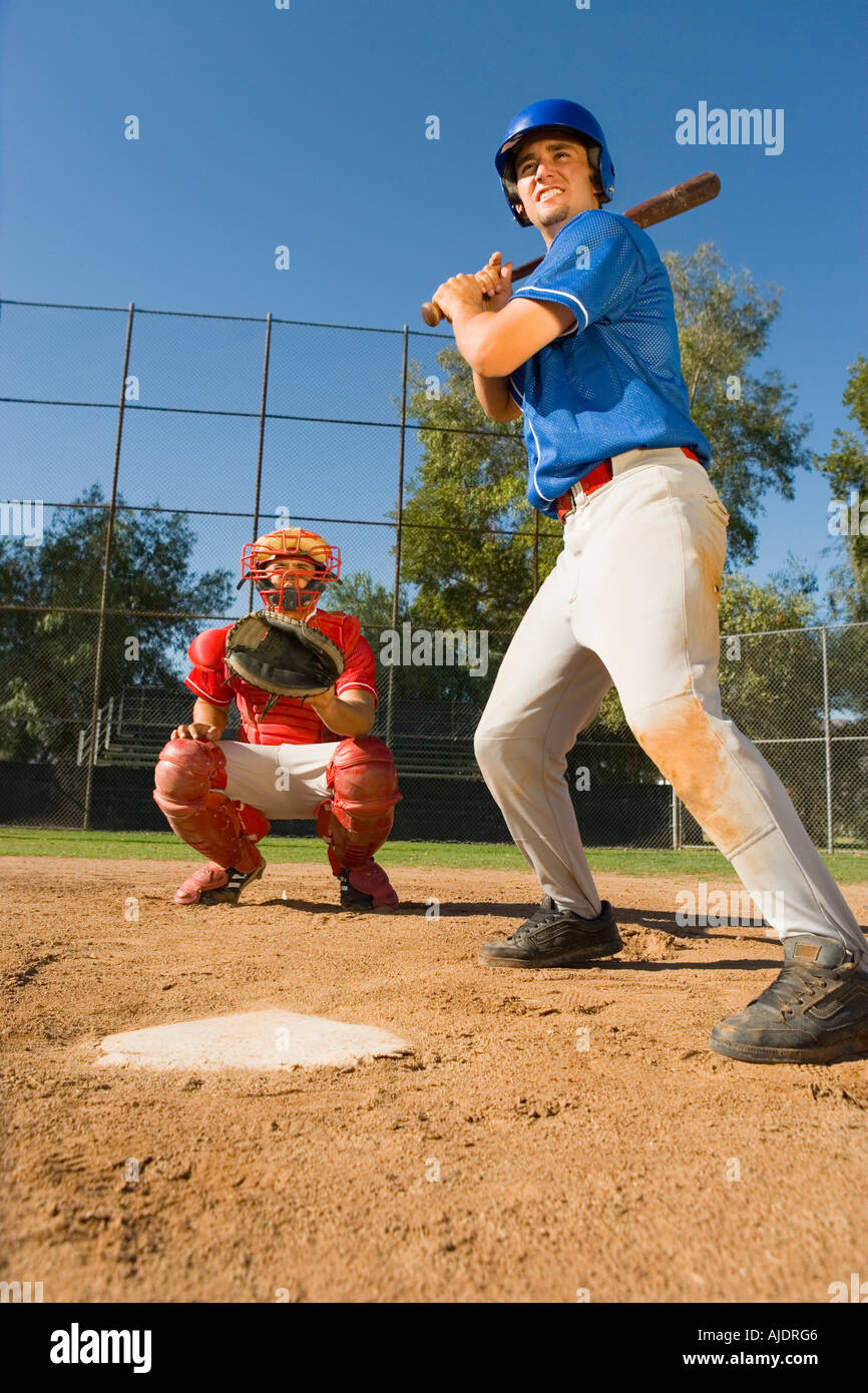 Catcher baseball standing hi-res stock photography and images - Alamy