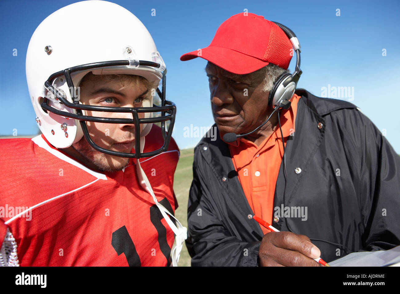 Football headshot coach hi-res stock photography and images - Alamy