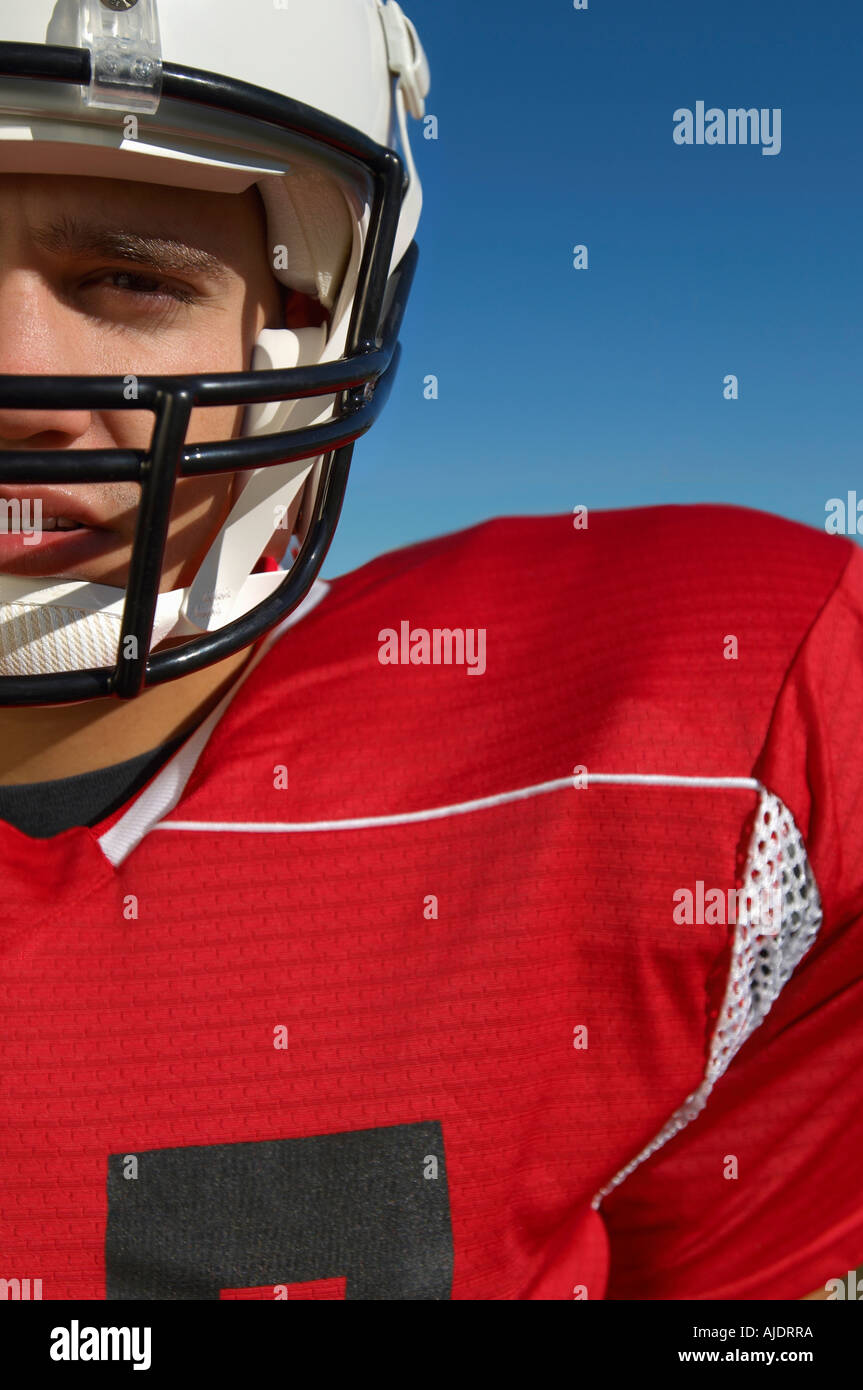 Player Wearing Helmet High Resolution Stock Photography and Images - Alamy