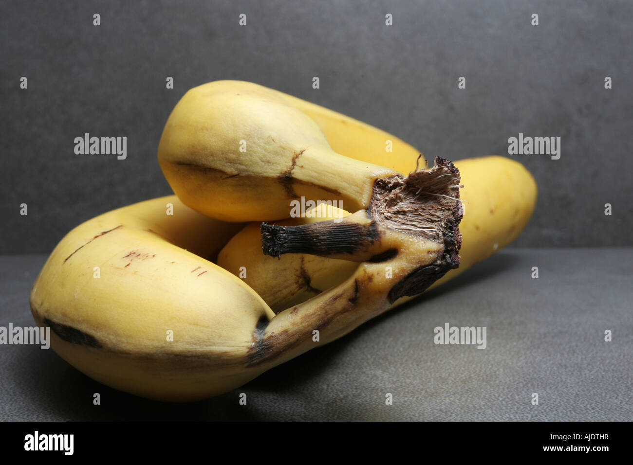 bananas shot from an angle Stock Photo - Alamy