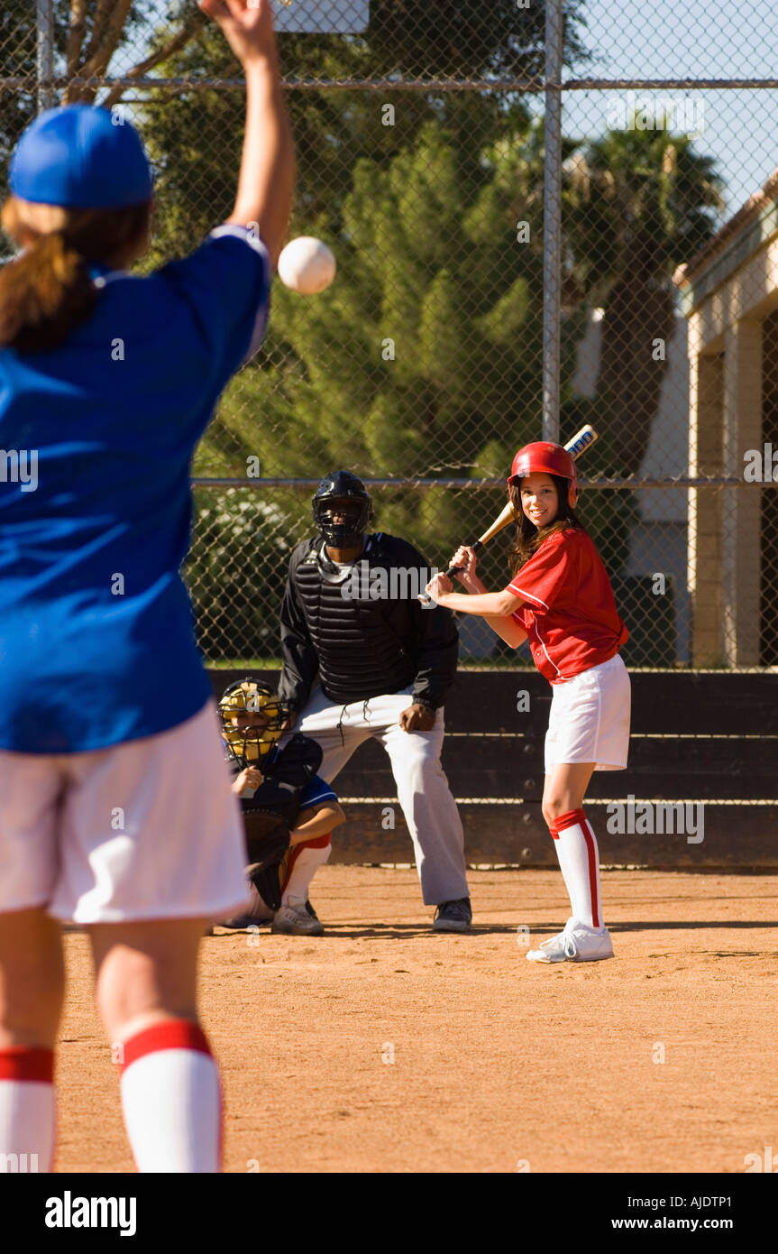 Batter and pitcher hi-res stock photography and images - Alamy