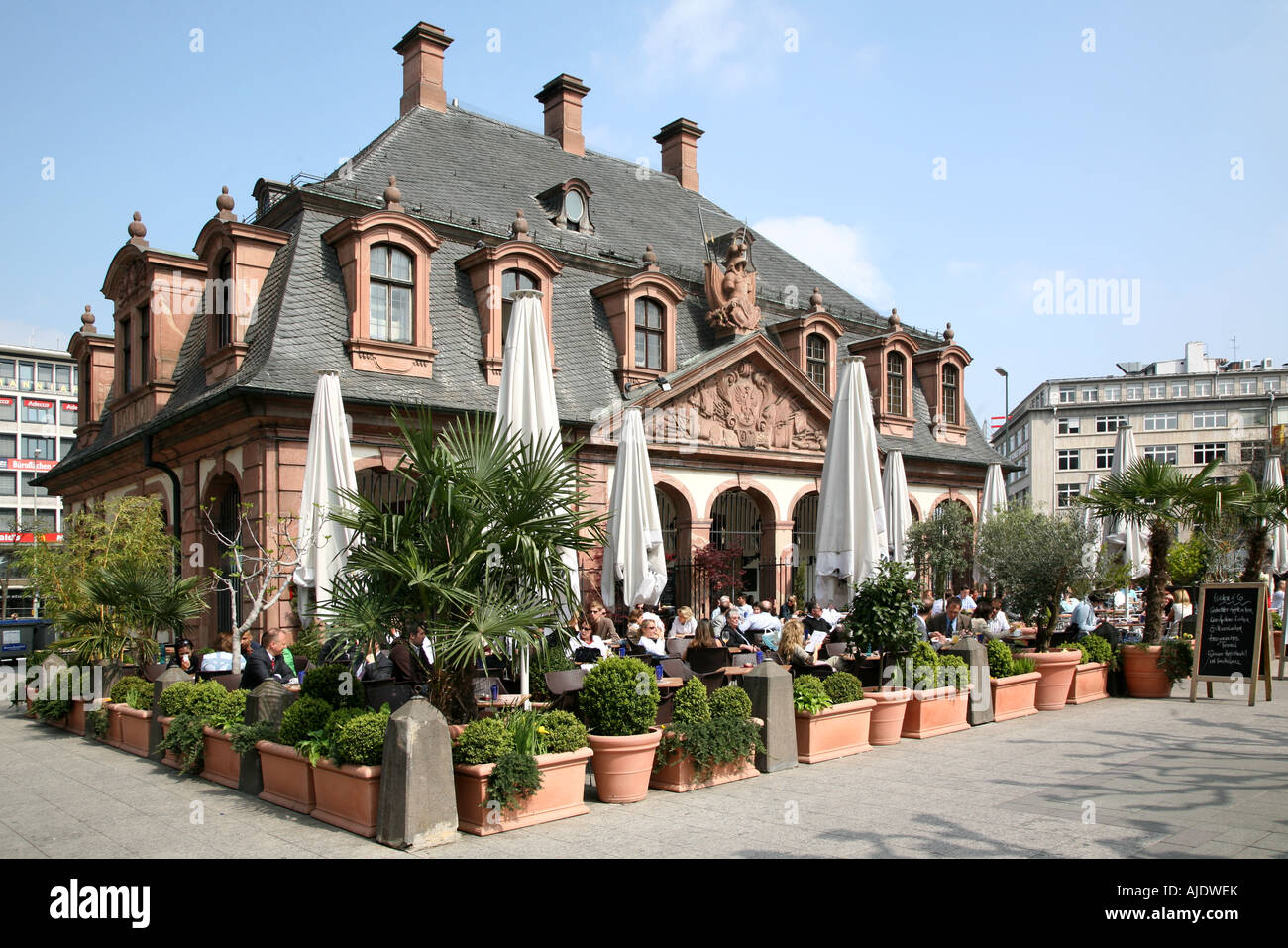 Frankfurt Am Main Hauptwache Stock Photo - Alamy