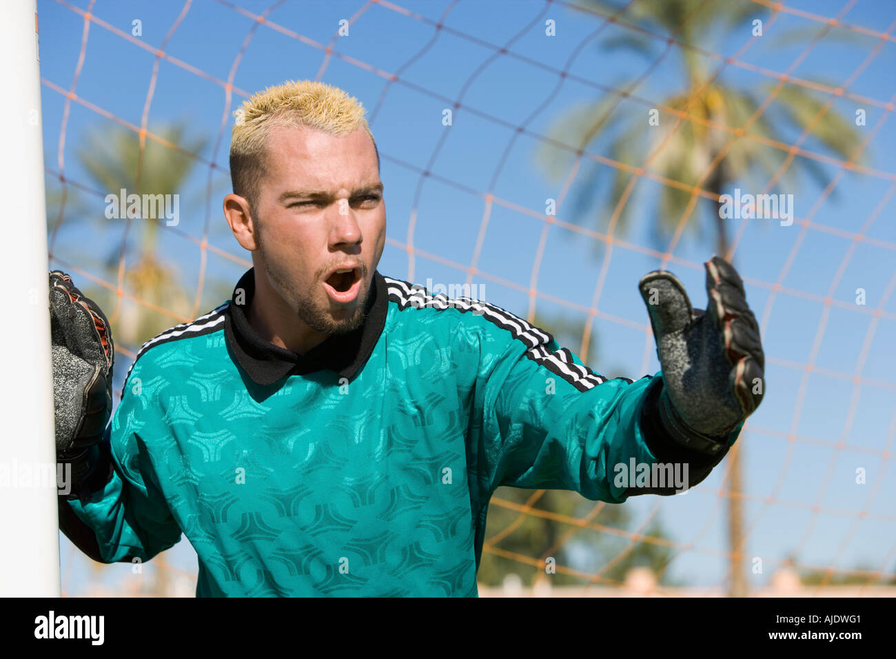Portrait goalkeeper football hi-res stock photography and images - Alamy