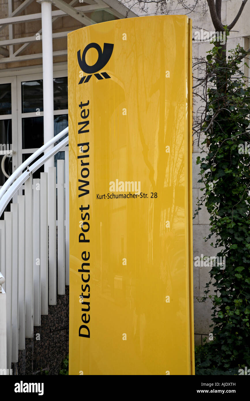 Bonn Deutsche German Post World Net Stock Photo - Alamy