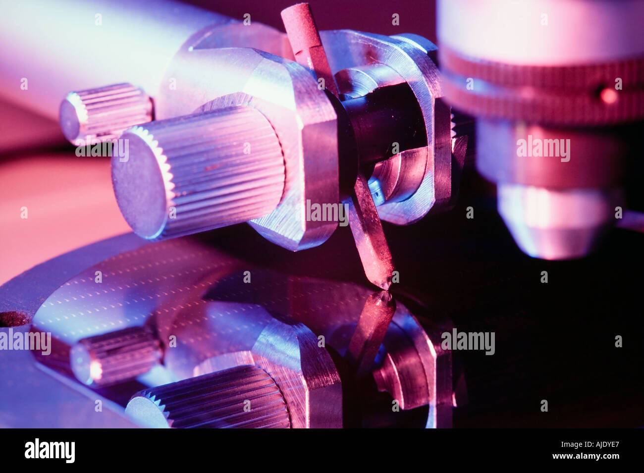 Integrated Circuit Scribbing unit Used to split wafer in separate ICs ...