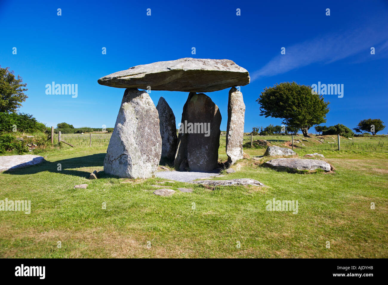 Pentre Ifan Burial Chamber, West Wales, UK Stock Photo - Alamy