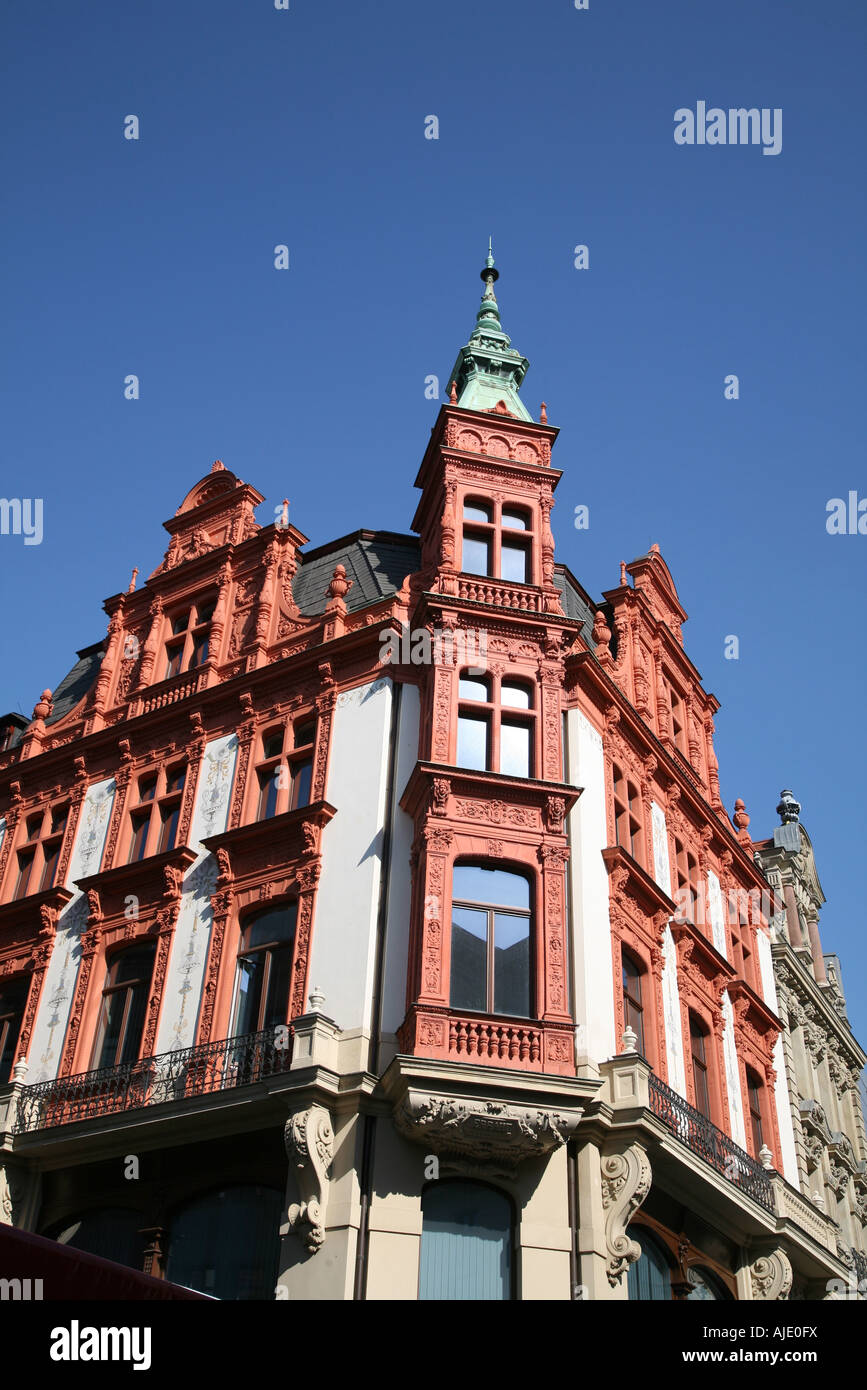 Sachsen Saxony Leipzig Haus Haeuser House Stock Photo - Alamy