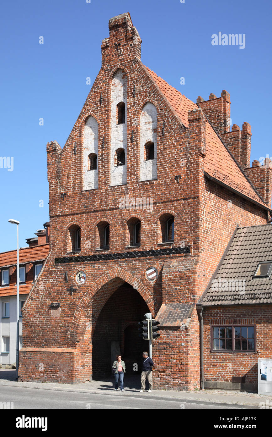Western Pomerania Wismar Wassertor Wasser Tor Watergate Water Gate ...