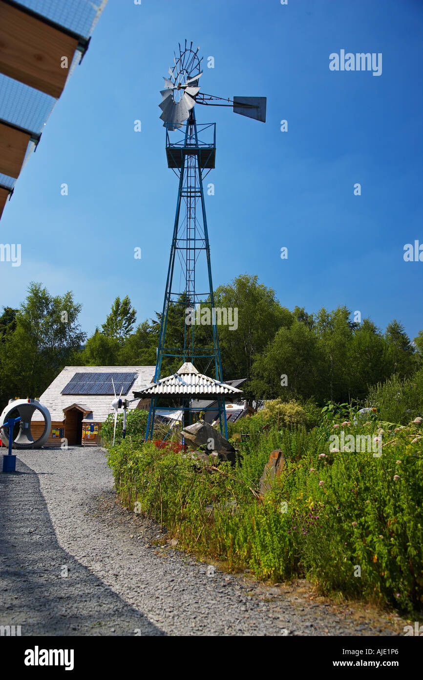 Wind Turbine at the Centre for Alternative Technology in Machynlleth ...