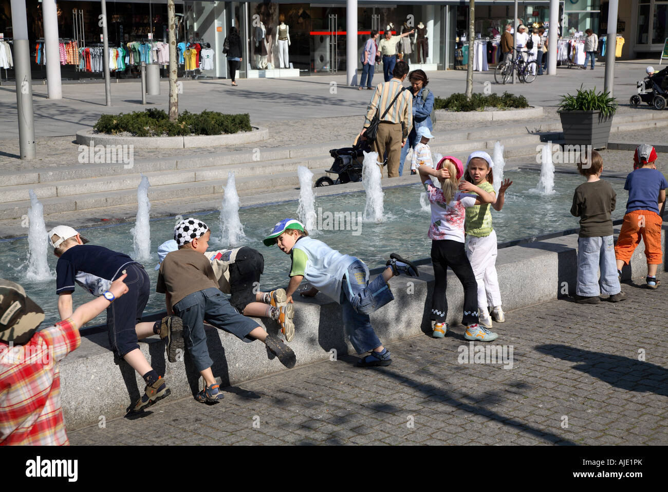 Sachsen Saxony Dresden Prager Strasse Street St Stock Photo - Alamy