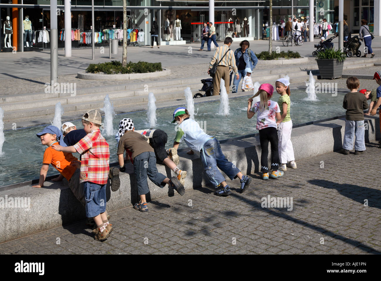Sachsen Saxony Dresden Prager Strasse Street St Stock Photo - Alamy